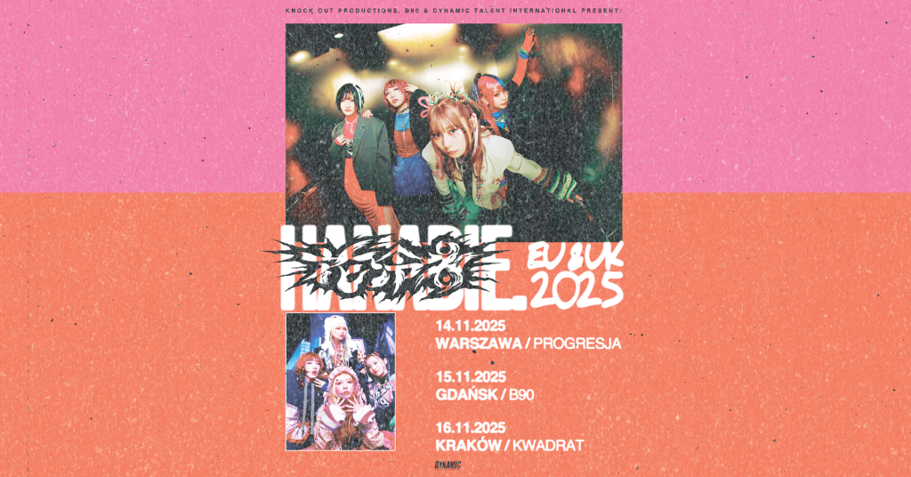 Koncert Hanabie w Gdańsku - Klub koncertowy B90